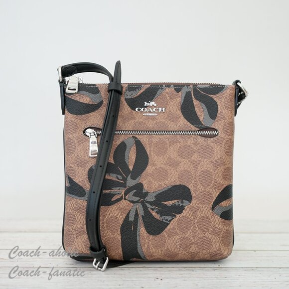 Coach | Bags | Nwt Coach Cab0 Mini Rowan File Bag In Signature Canvas ...